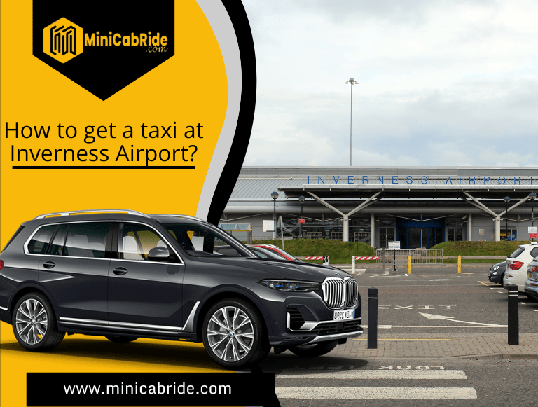 How to get a taxi at Inverness Airport?